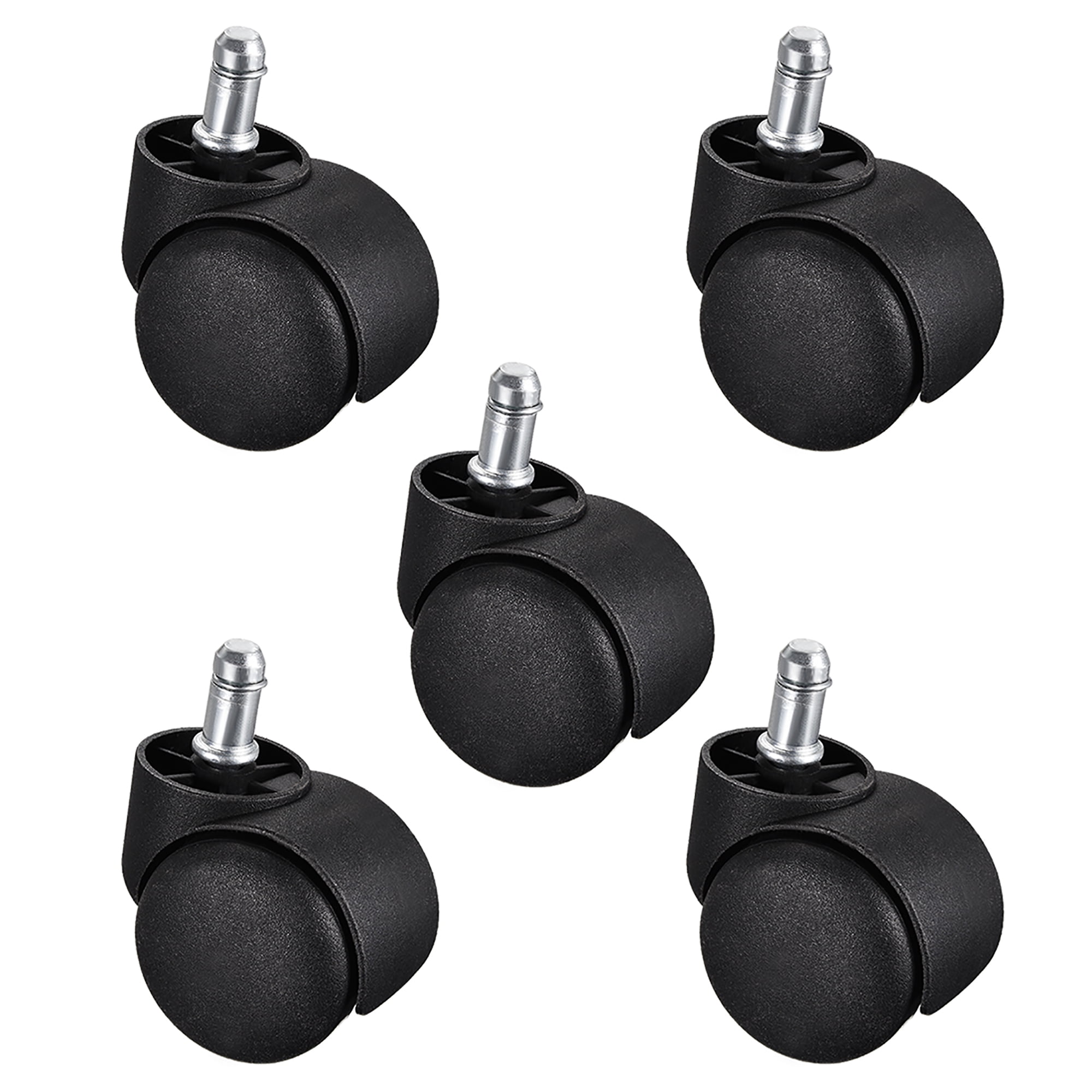 2inch Swivel Casters Nylon Twin Wheels Universal 11mmx22mm Stem Caster ...