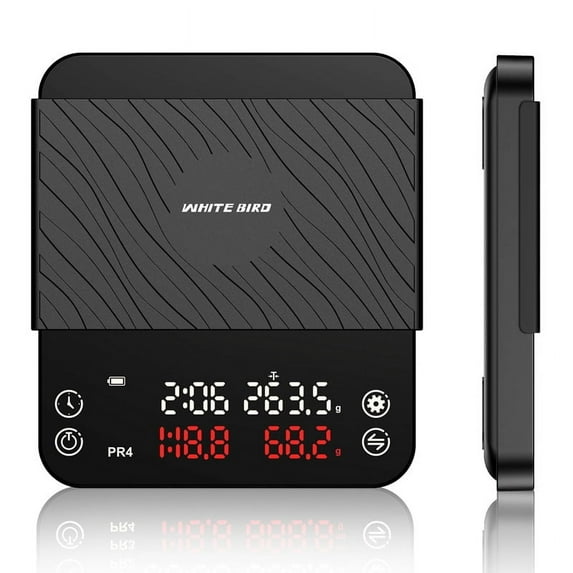 2kg/0.1g Electronic Coffee Scale Pour Over Espresso Smart Scale ...