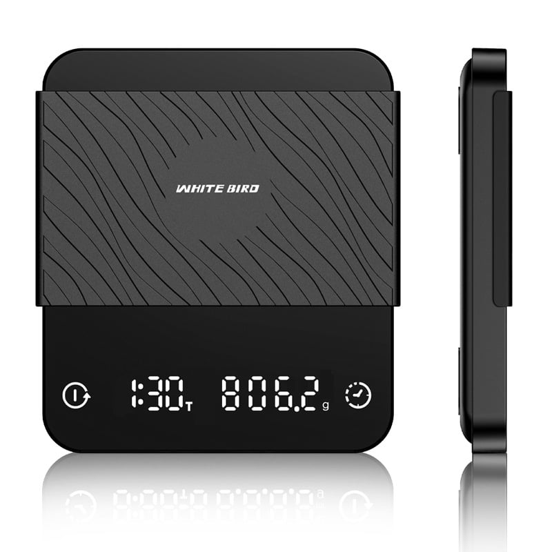 2kg/0.1g Electronic Coffee Scale Pour Over Espresso Smart Scale ...