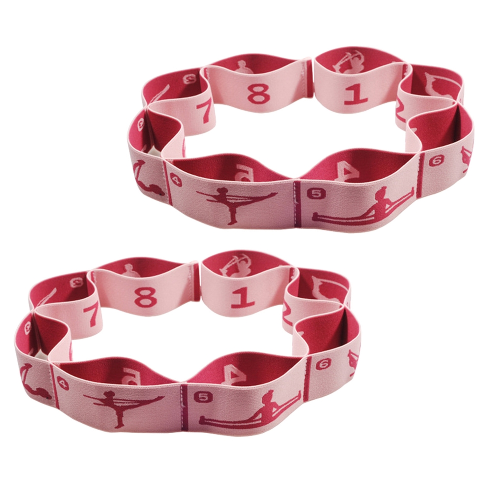 2lotDance Stretch Band Elastic Resistance Band Home Pilates Exercise ...