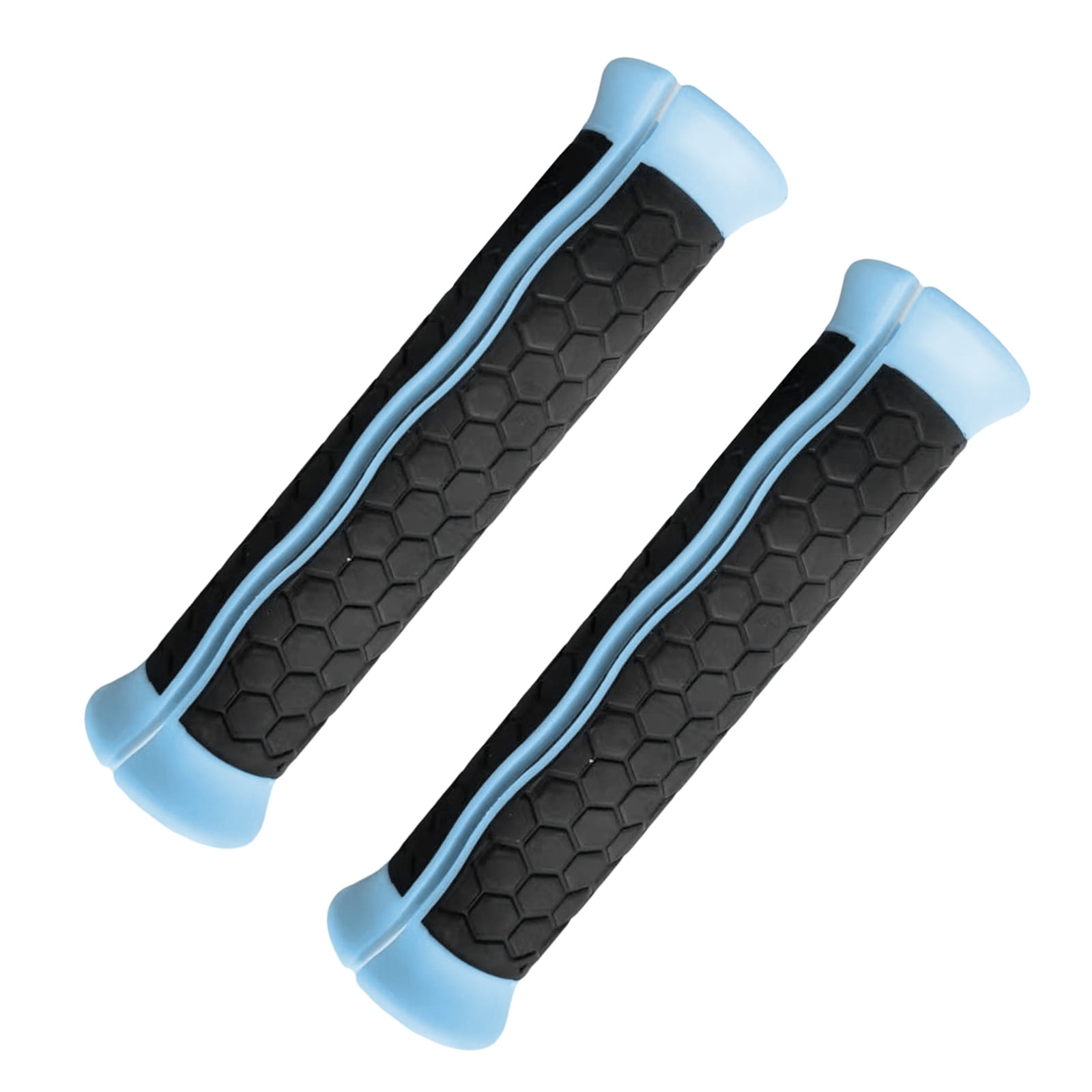 2lots Ergonomic Handle Rubberized Handle Fitness Antiskid Grip Handle ...