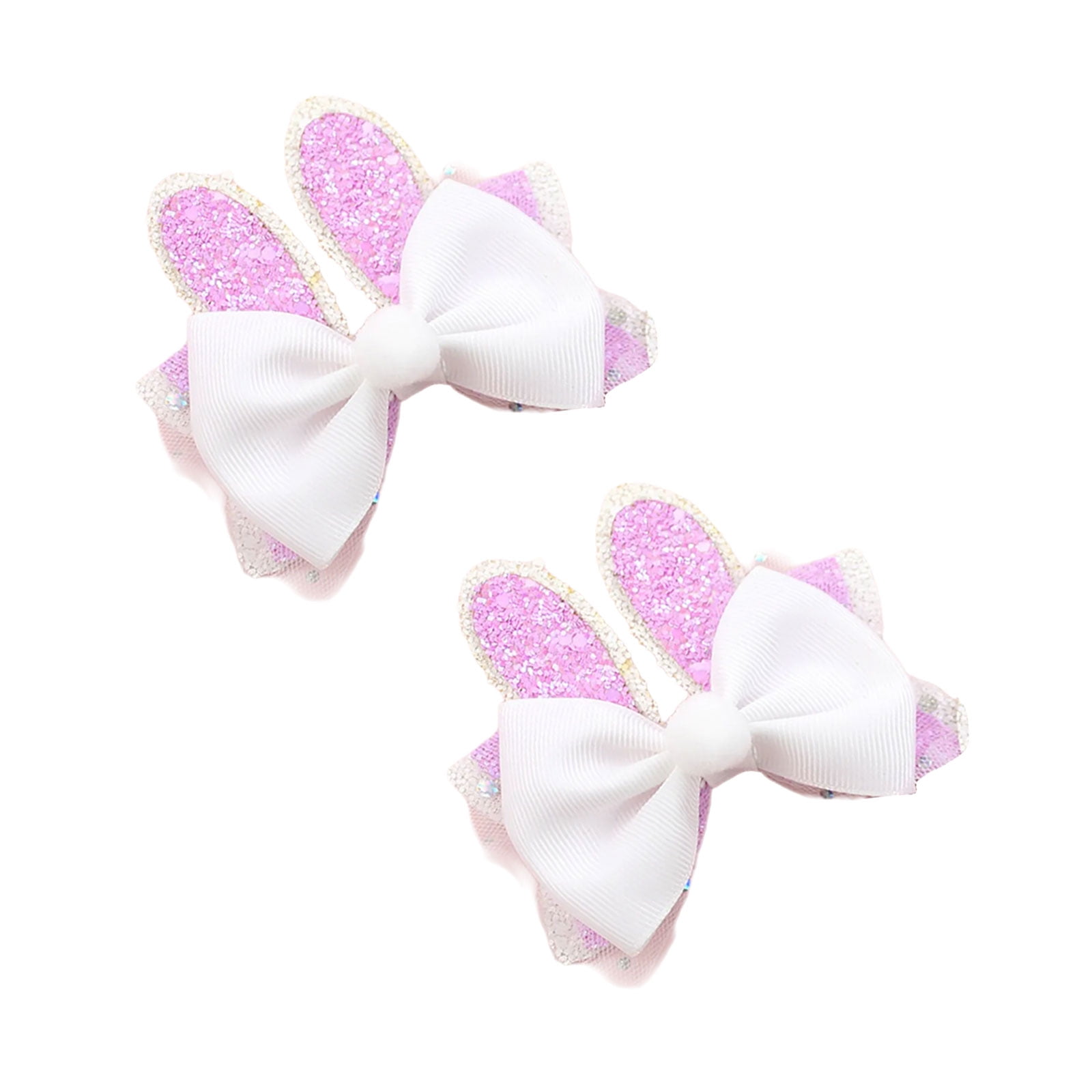 2lots Soft Touches Easters Rabbits Hair Clip Children Hairpin Antiskid ...