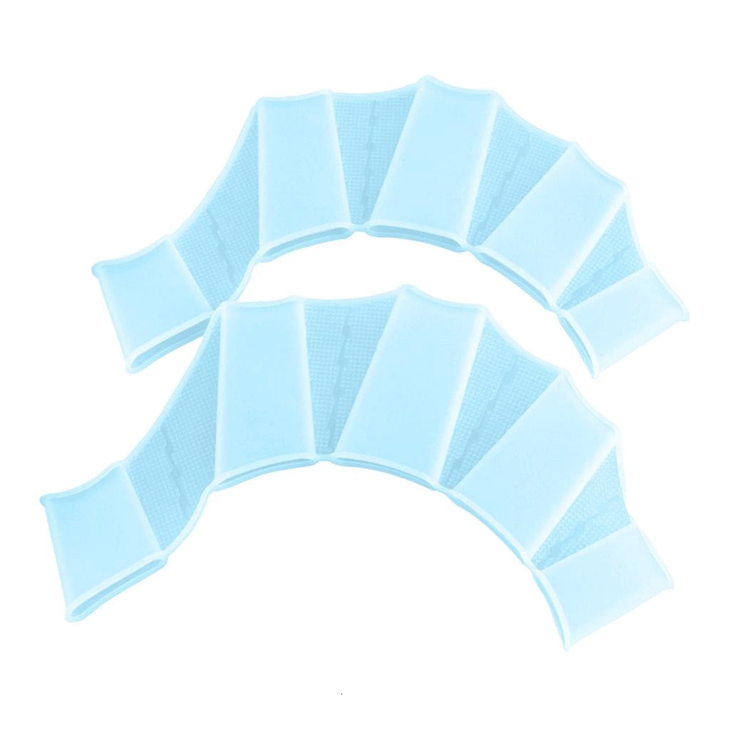 2lots Silicones Hand Paddles Finger Type Water Resistance Gear Paddles ...
