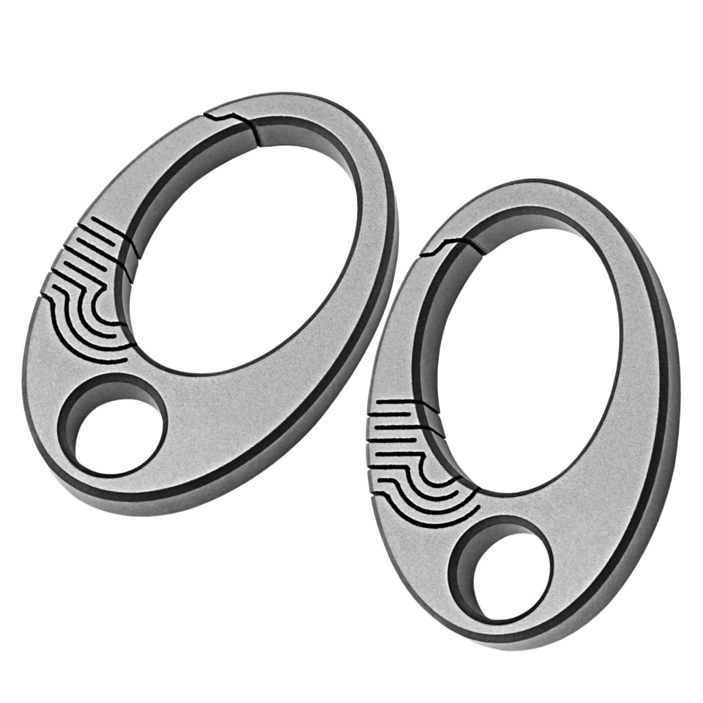 2lots Small Heavy Type Keychains Clip Prevent Loss Quickly Release ...