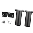 2lots Strong Aluminum Alloy Legs with Nonslip Bottom Adjustable ...