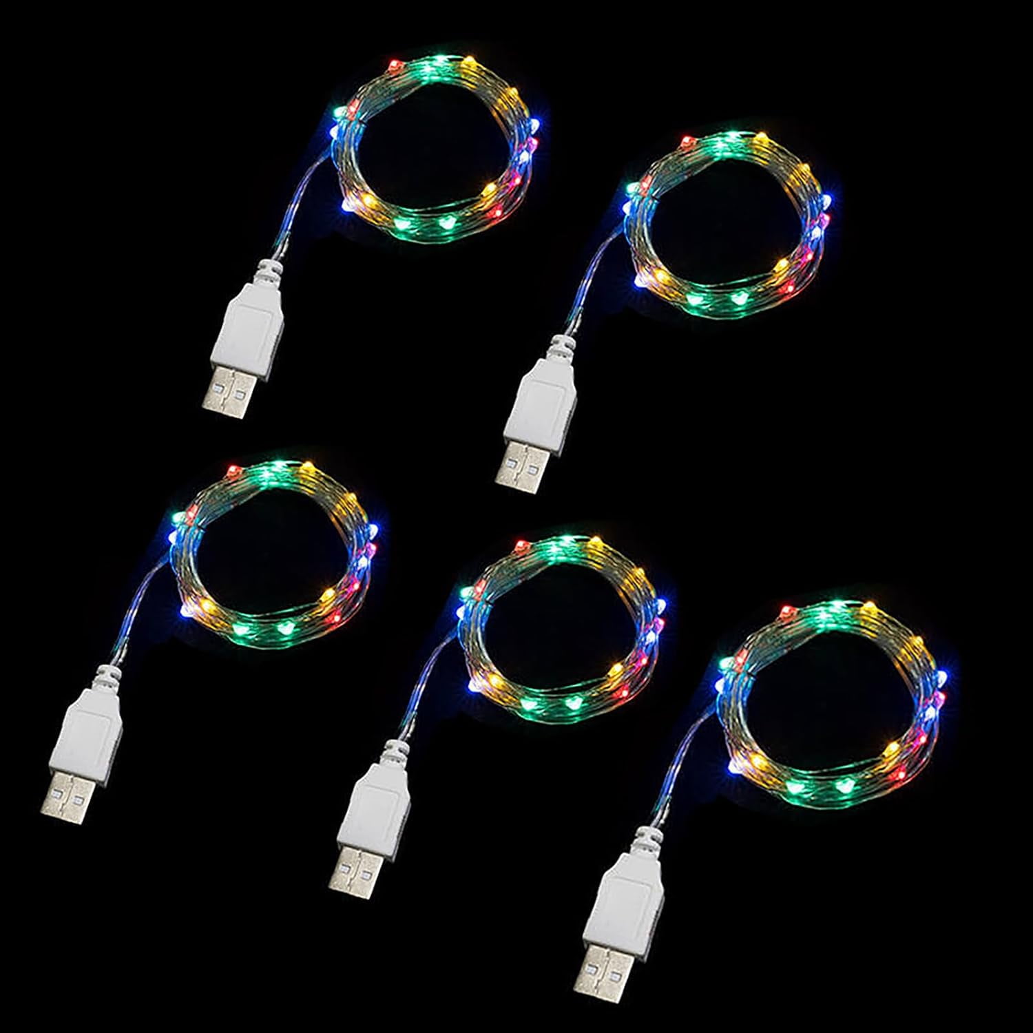 2m 20 LEDs Fairy String Lights, String Light for Desk Office Christmas ...