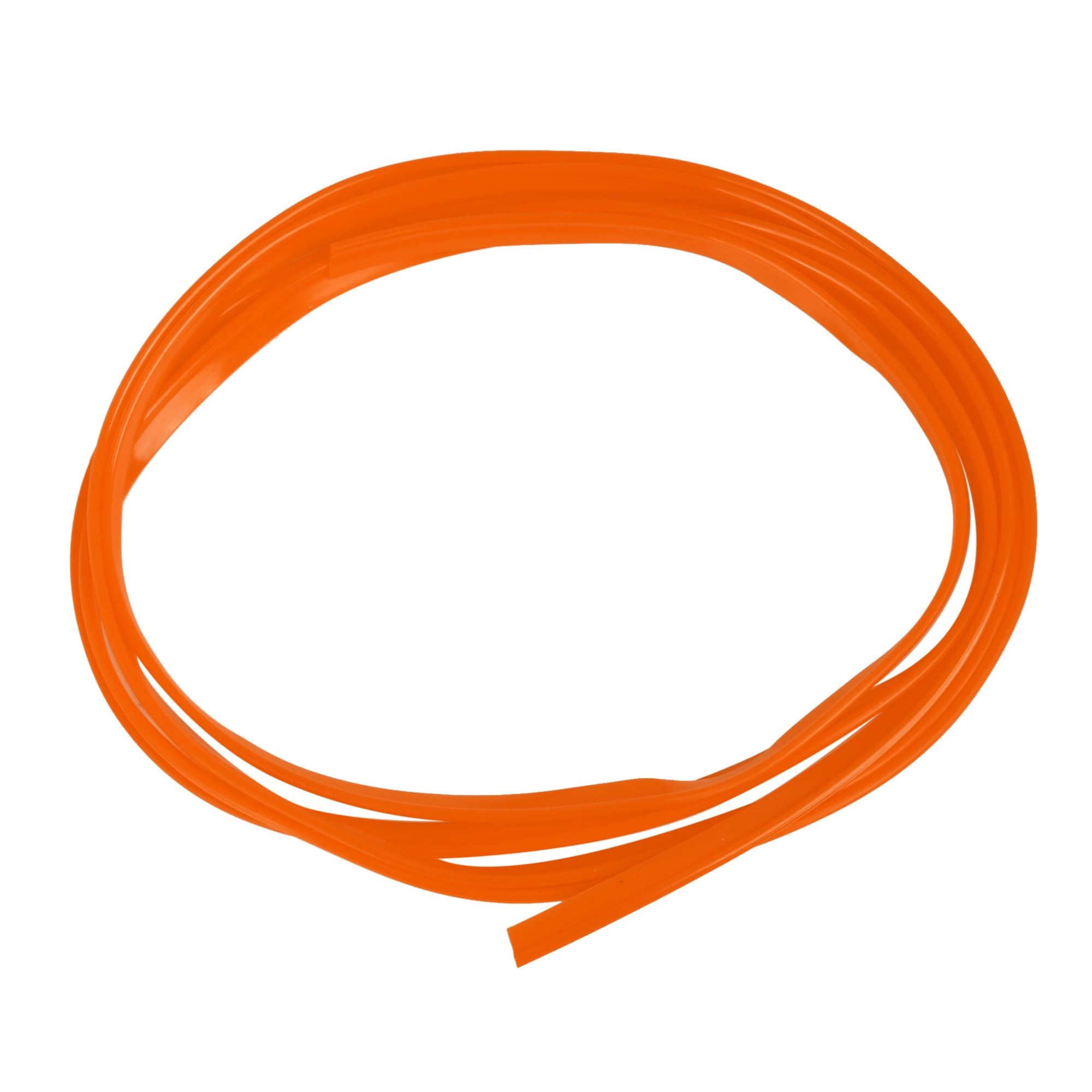 2m 6.56ft Car Vehicle Orange Interior Trim Strip Line Door Edge Seal ...