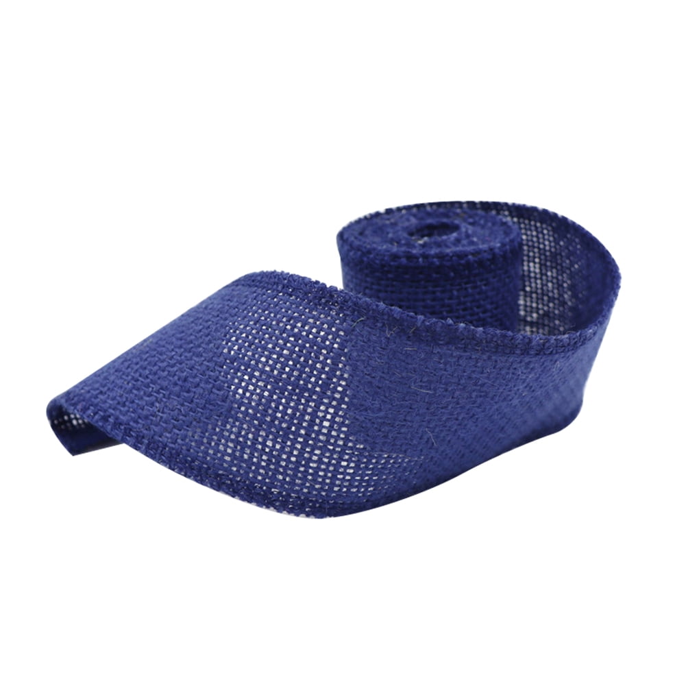 2m Burlap Ribbon Roll Burlap Ribbons with Sewn and Overlocked Edges ...