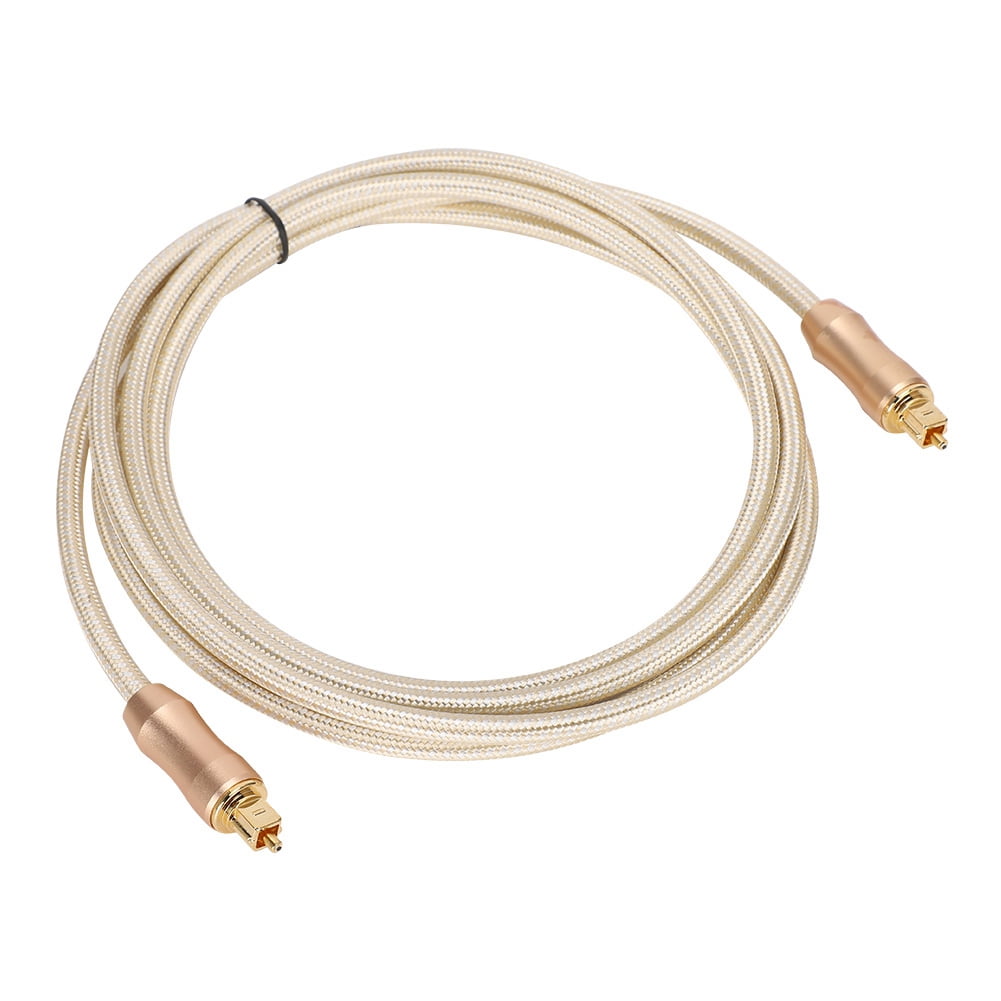 2m Digital Optical Fiber Audio Cable for 5.1 Sound Track, Speaker ...