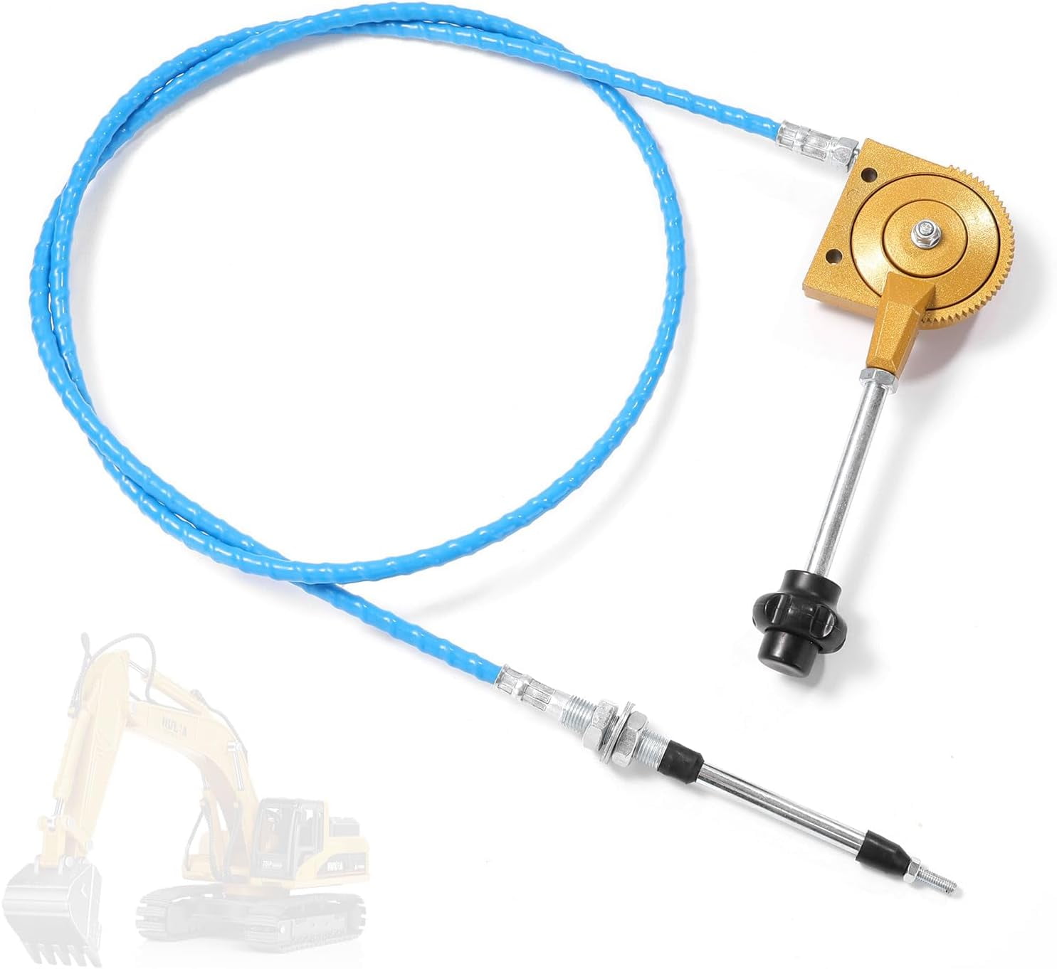 2m Throttle Cable Excavator Parts Throttle Control Cable for AGT Mini ...
