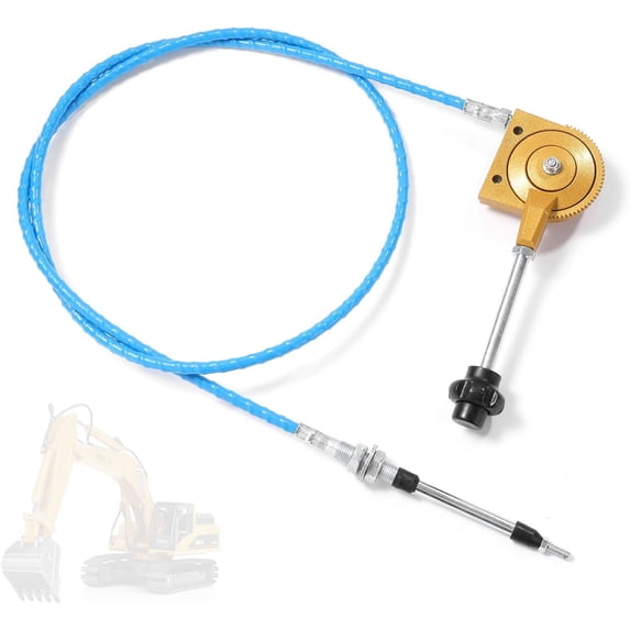 2m Throttle Cable Excavator Parts Throttle Control Cable for AGT Mini ...
