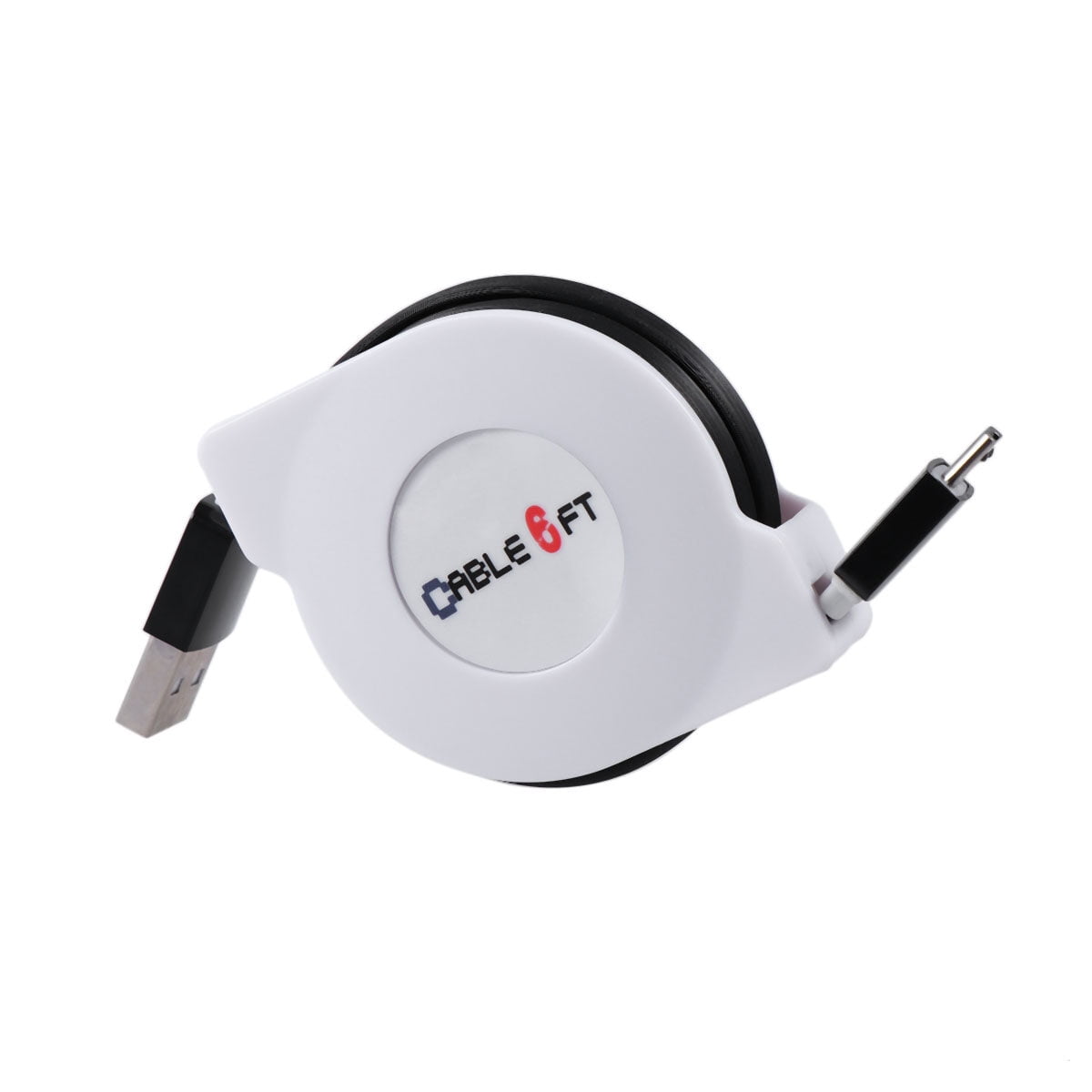 2m USB Charging Cable Retractable Fast Charging Cord Portable High ...