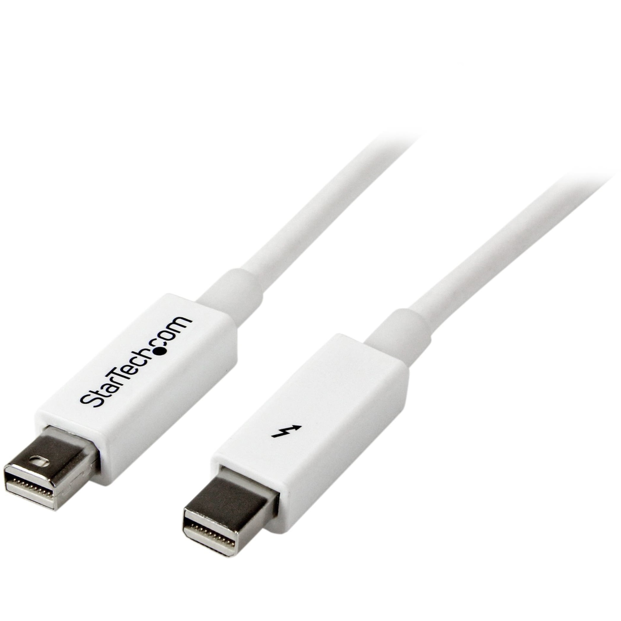 2m White Thunderbolt Cable - M/M - Walmart.com