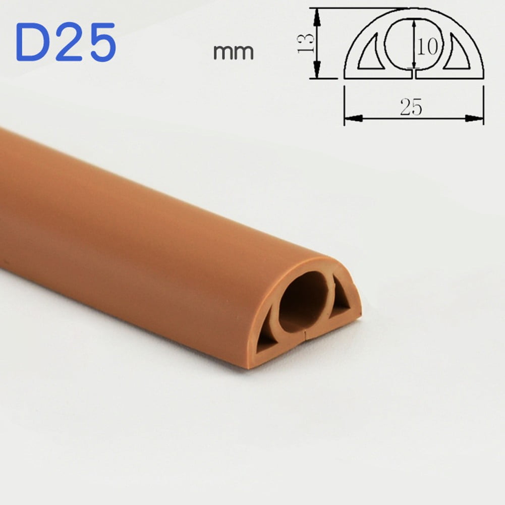 2m pvc rubber wire trough floor anti-stepping and pressure-resistant ...