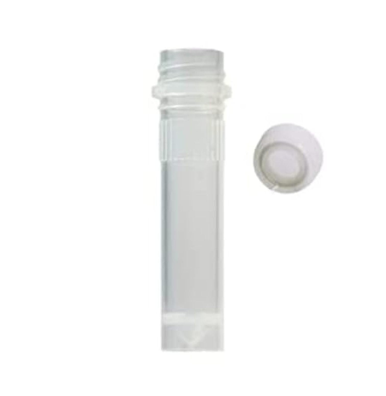 2mL Microcentrifuge Tubes with Screw Cap (500 Pack) - Polypropylene ...