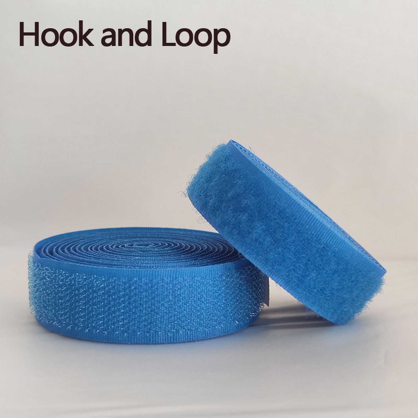 2meters Sew on Hook and Loop Colour 20mm Non-Adhesive Fabric Fastener ...