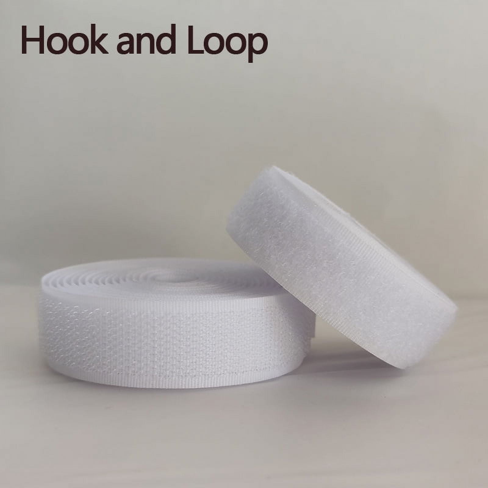 2meters Sew on Hook and Loop Colour 20mm Non-Adhesive Fabric Fastener ...