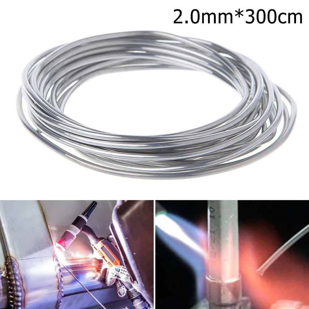 2mm*300cm Copper aluminum flux cored wire Low Temperature Aluminium ...