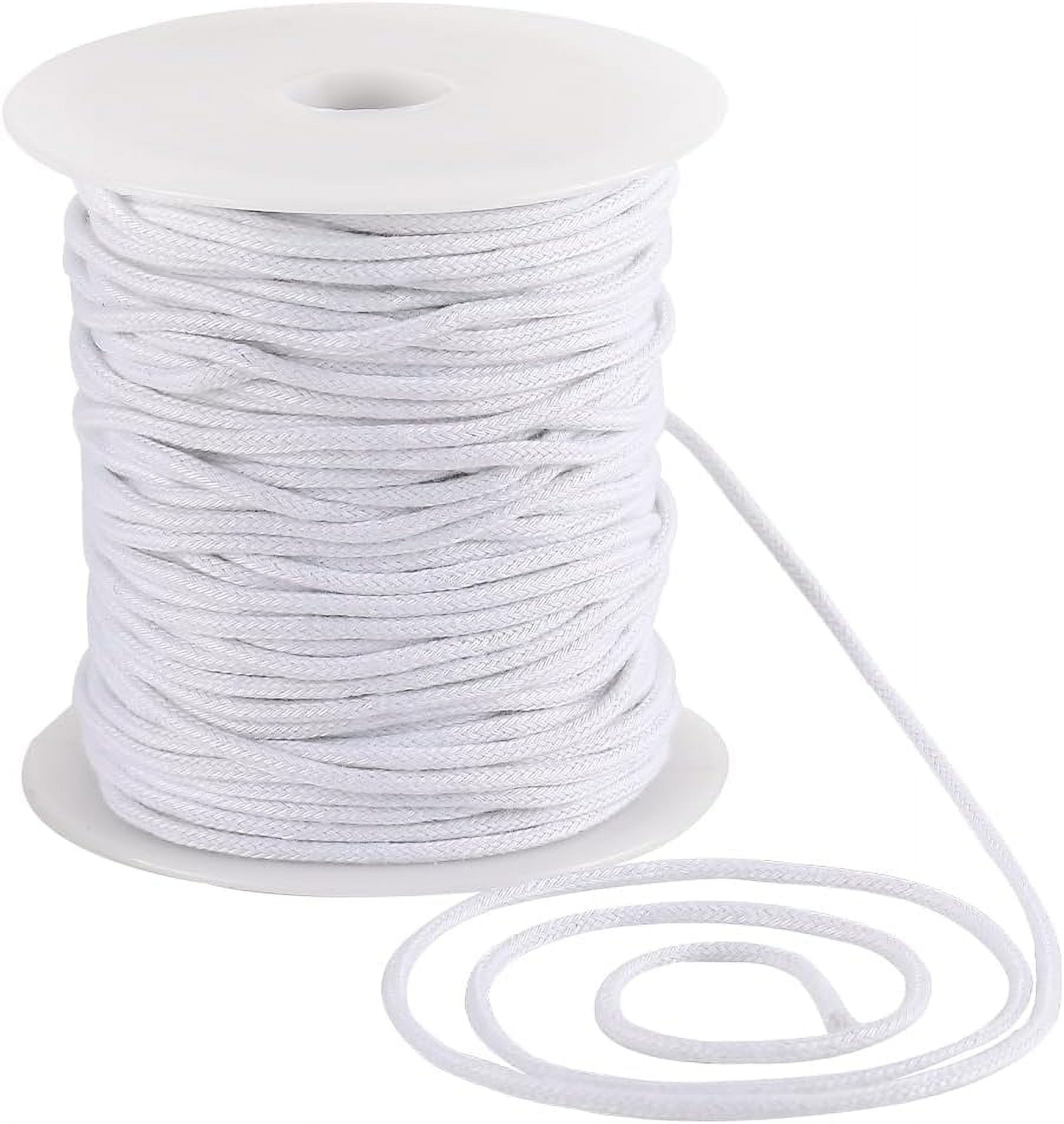 2mm 55 Yards Cotton Rope Soft Drawstring Replacement Ropes Macrame ...