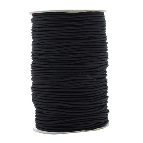 2mm Black Elastic Cord for Jewelry Making, Bracelet String, Craft ...