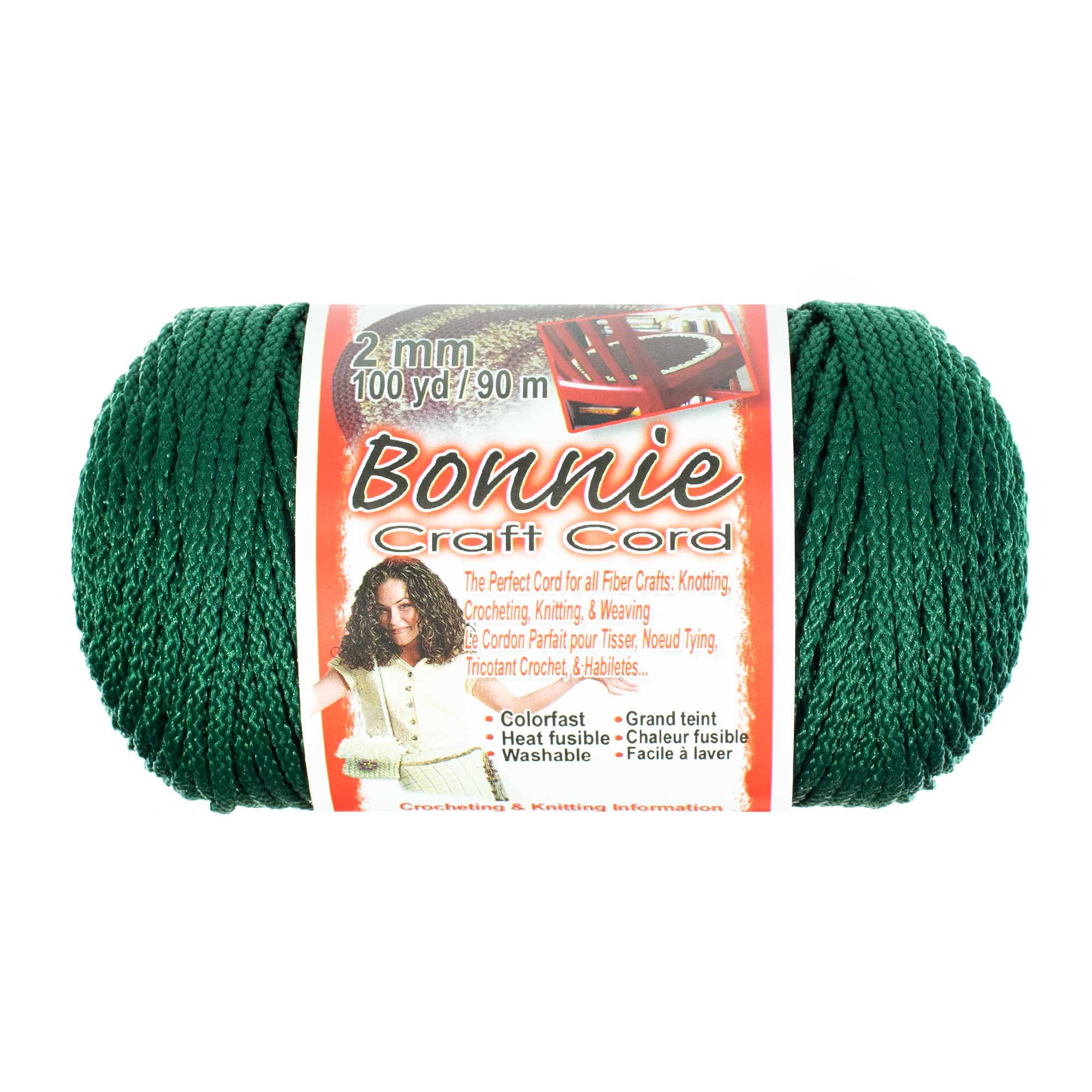 2mm Bonnie Crafting Cord in Many Colors - 100 Yard Spools - Great for ...