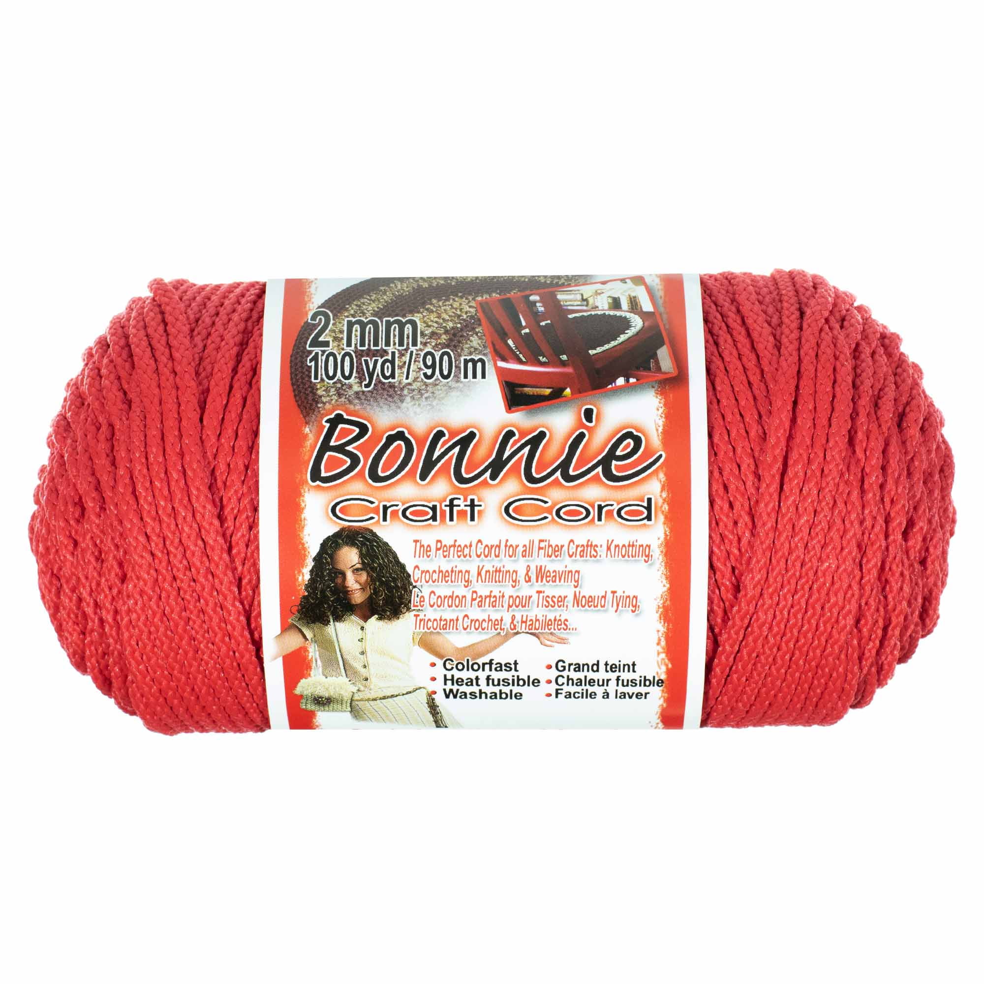 2mm Bonnie Crafting Cord in Many Colors - 100 Yard Spools - Great for ...