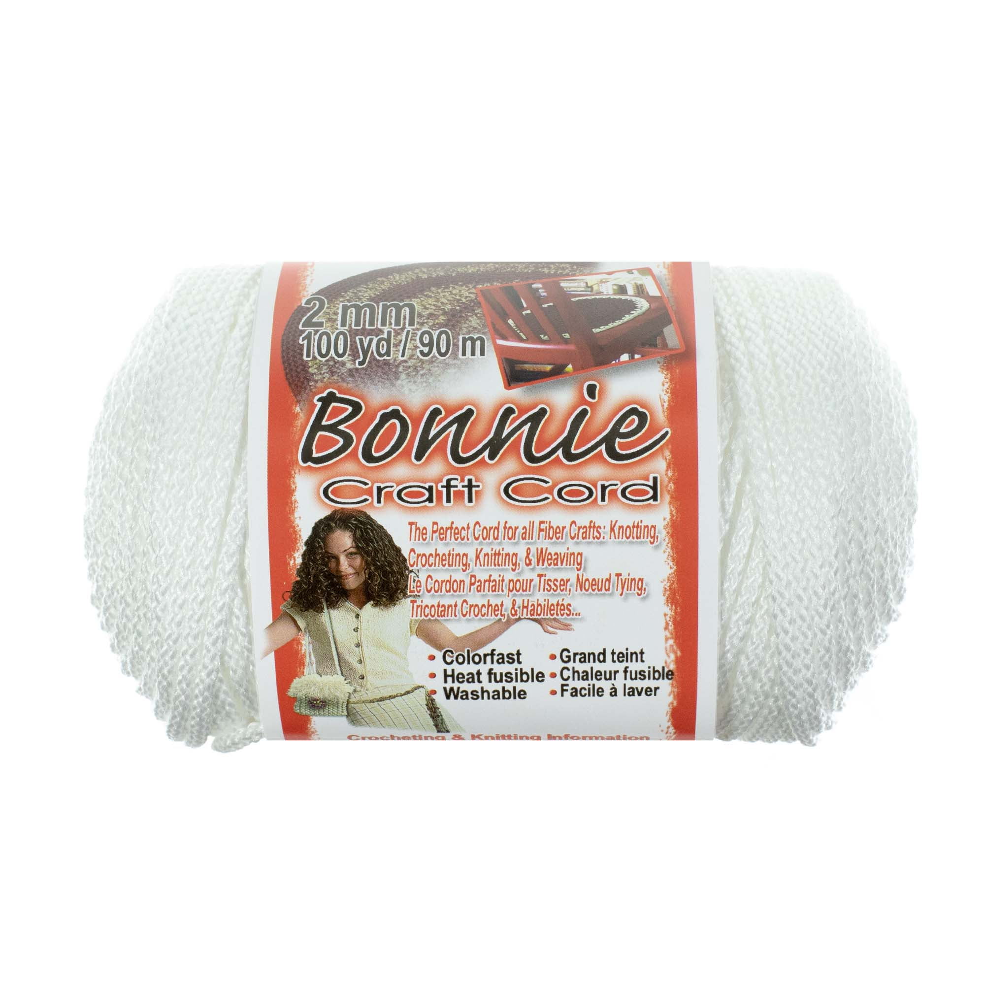 2mm Bonnie Crafting Cord in Many Colors - 100 Yard Spools - Great for ...