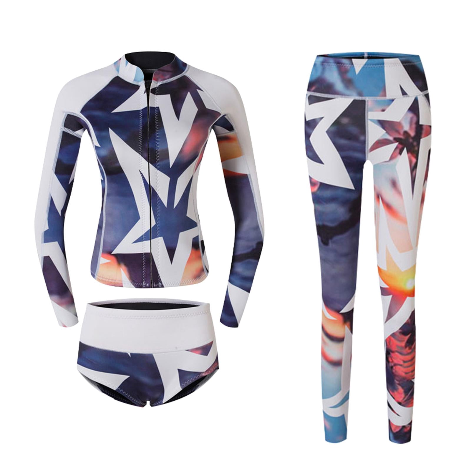 2mm Diving Skin, Women Wetsuit Diving Suit Pants Diving Snorkeling ...