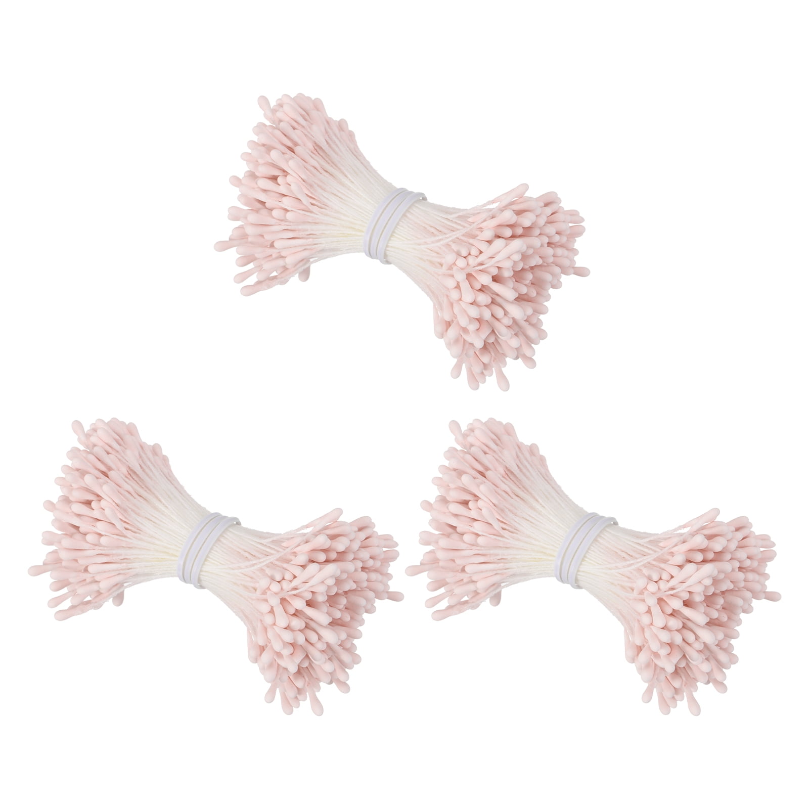 2mm Double Head Flower Stamen 1080 Pcs Artificial Floral Stamens, Pink ...