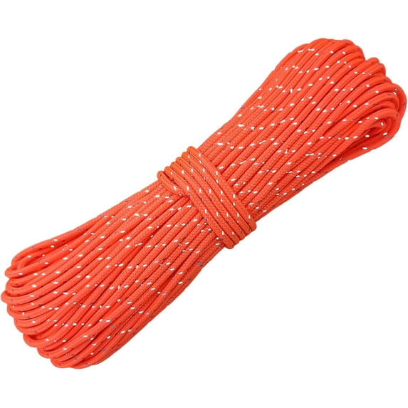 2mm Fluorescent Reflective Guyline Camping Paracord, Ultralight Thin ...