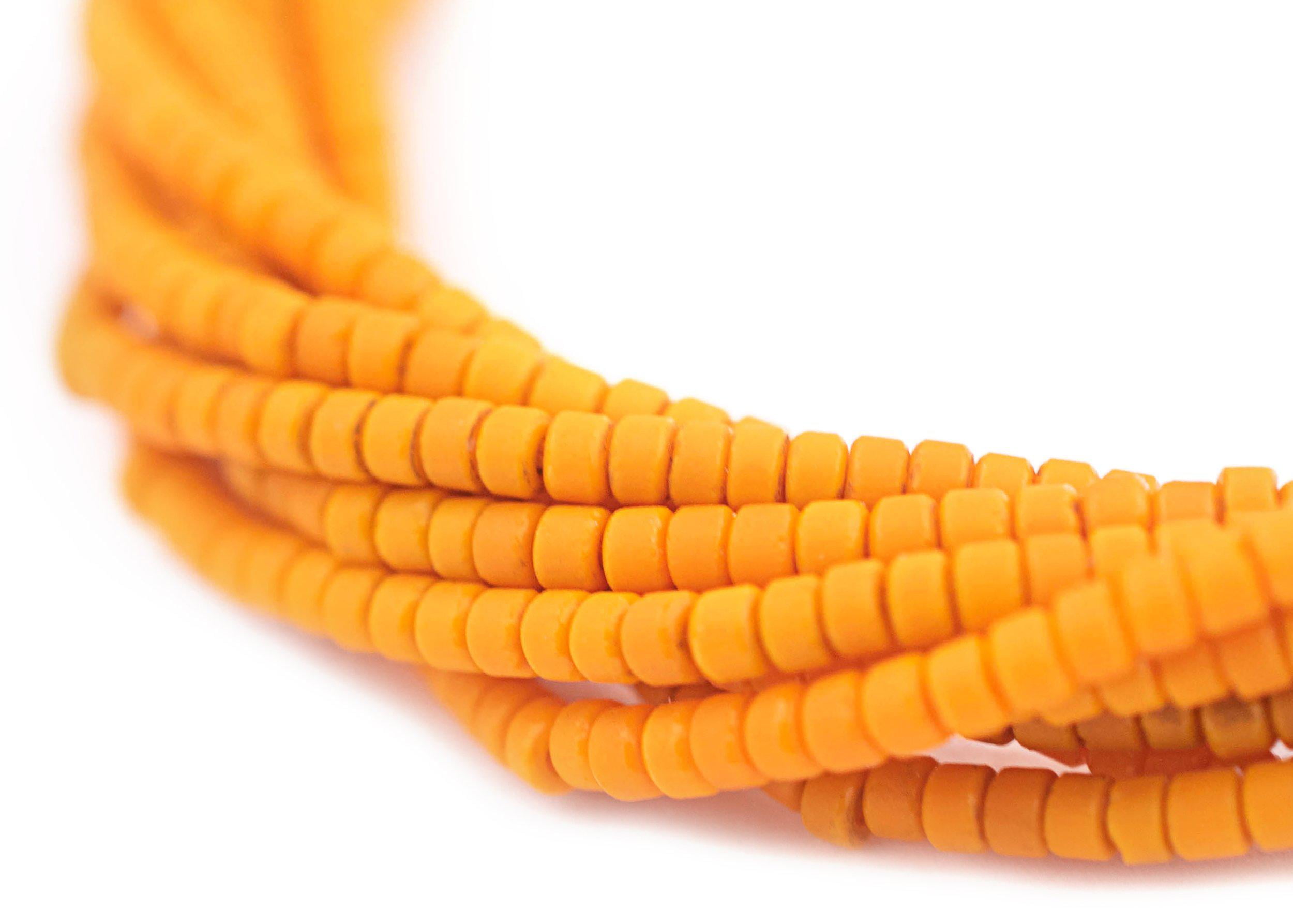 The Bead Chest 2mm Glass Seed Beads - Full Strand of Afghani Tribal ...