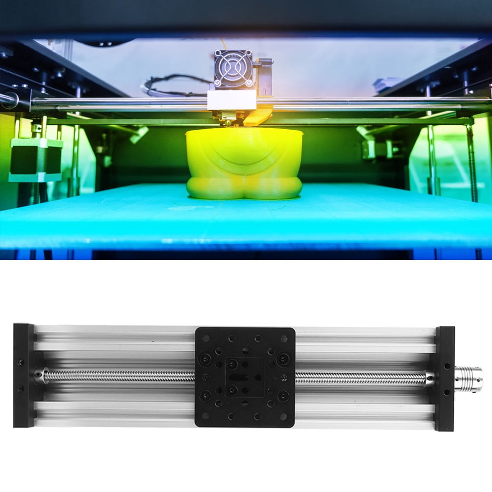 2mm Linear Table, Aluminum Alloy Slide for 3D Printers Automation, 250 ...