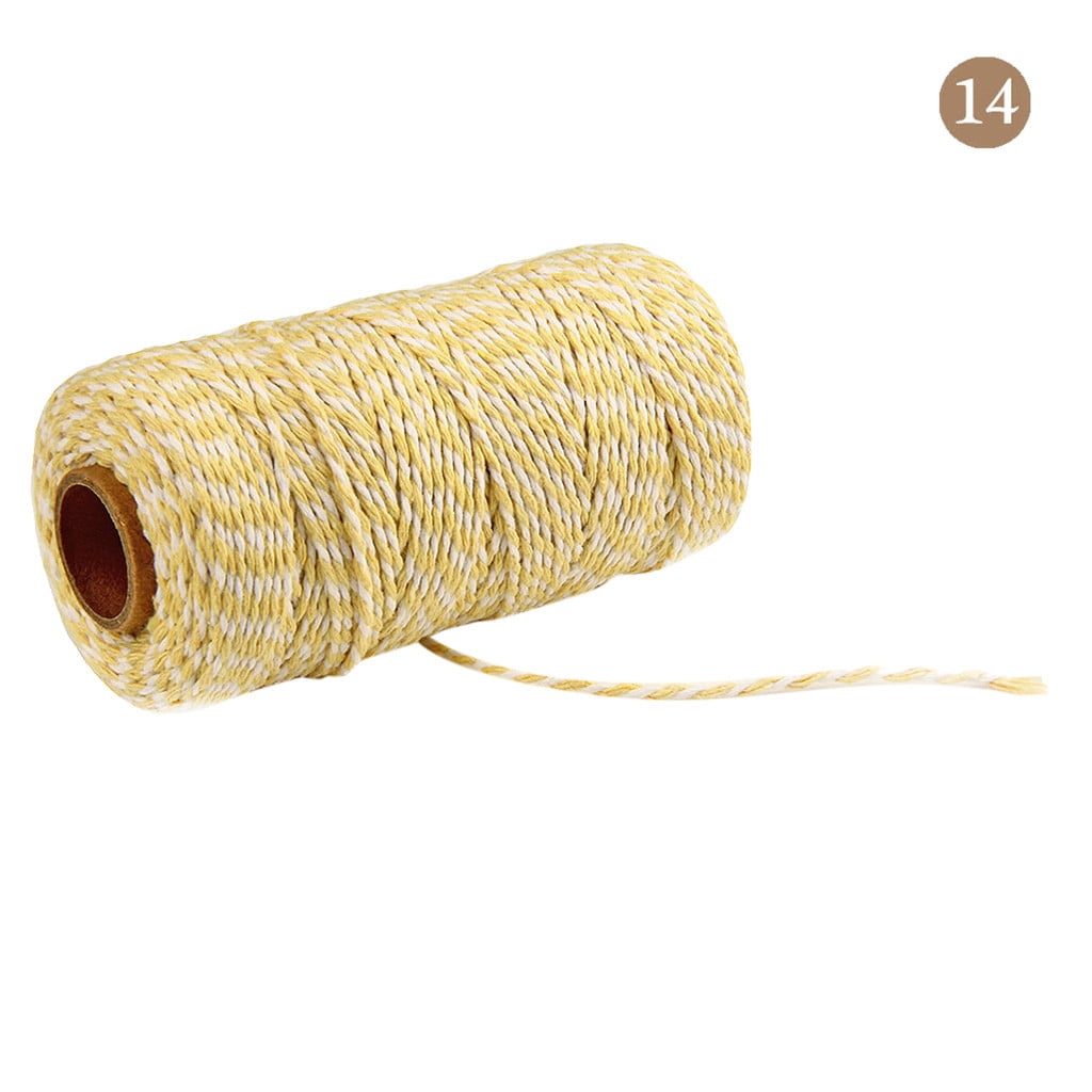 2mm Macrame Cord 100M, VVQ Natural Cotton Rope for Wall Hangings ...