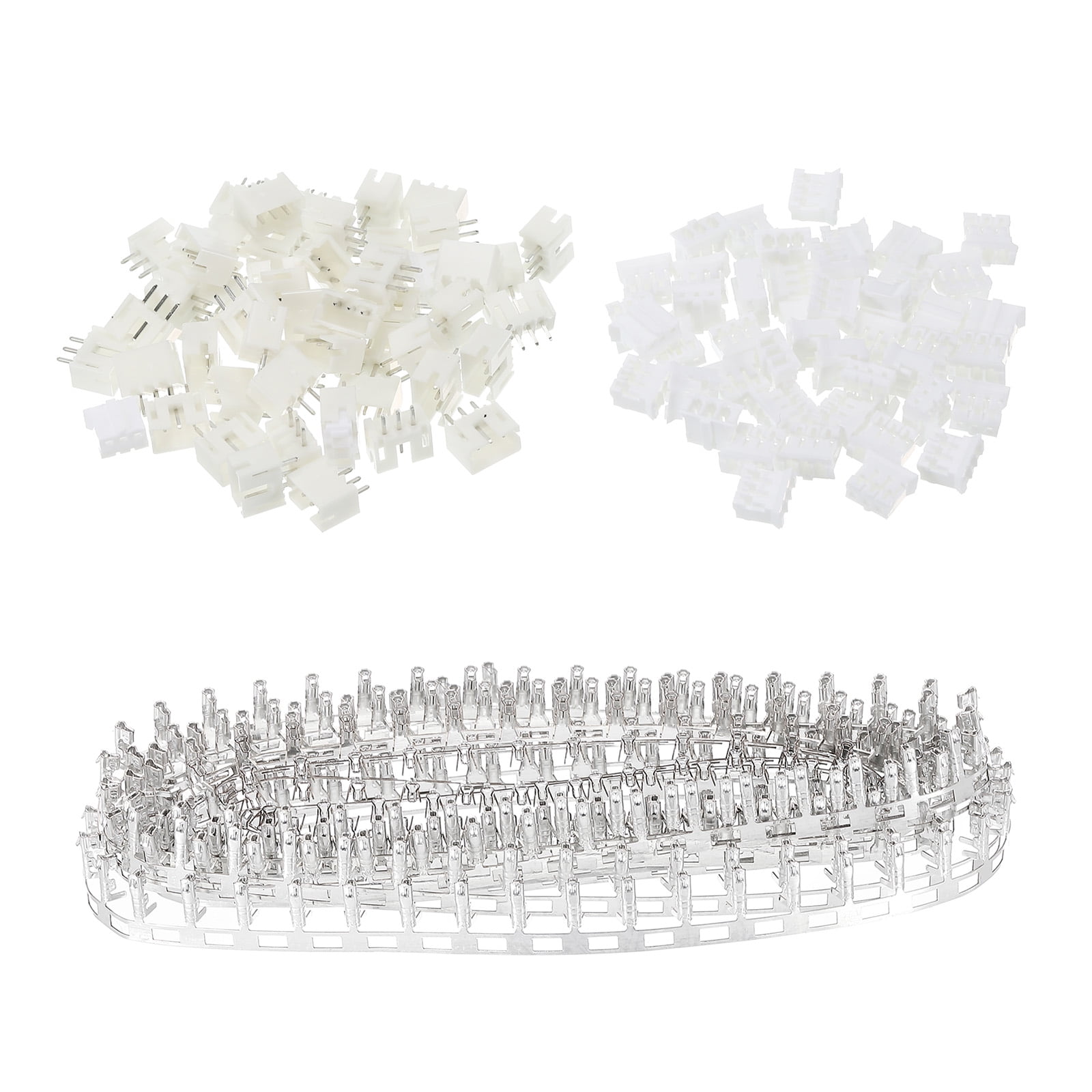 2mm Pitch Connector Kit 3 Pin Male Female Header Socket 3-Pin Housing ...