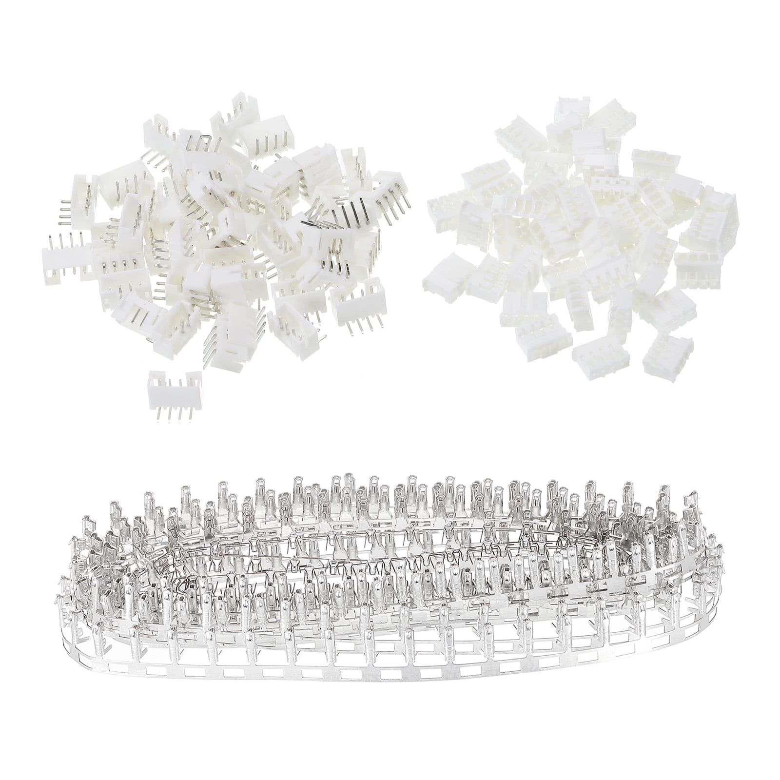 2mm Pitch Connector Kit 4 Pin Male Female Header Right Angle Pin Socket ...