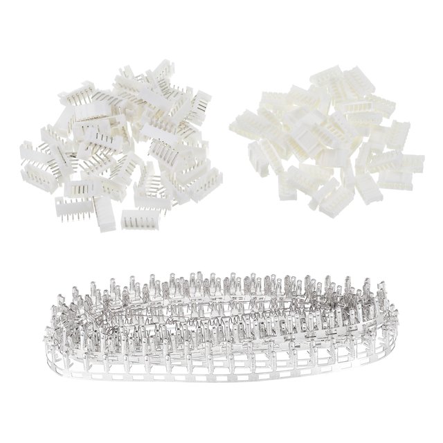 2mm Pitch Connector Kit 6 Pin Male Female Header Right Angle Pin Socket ...