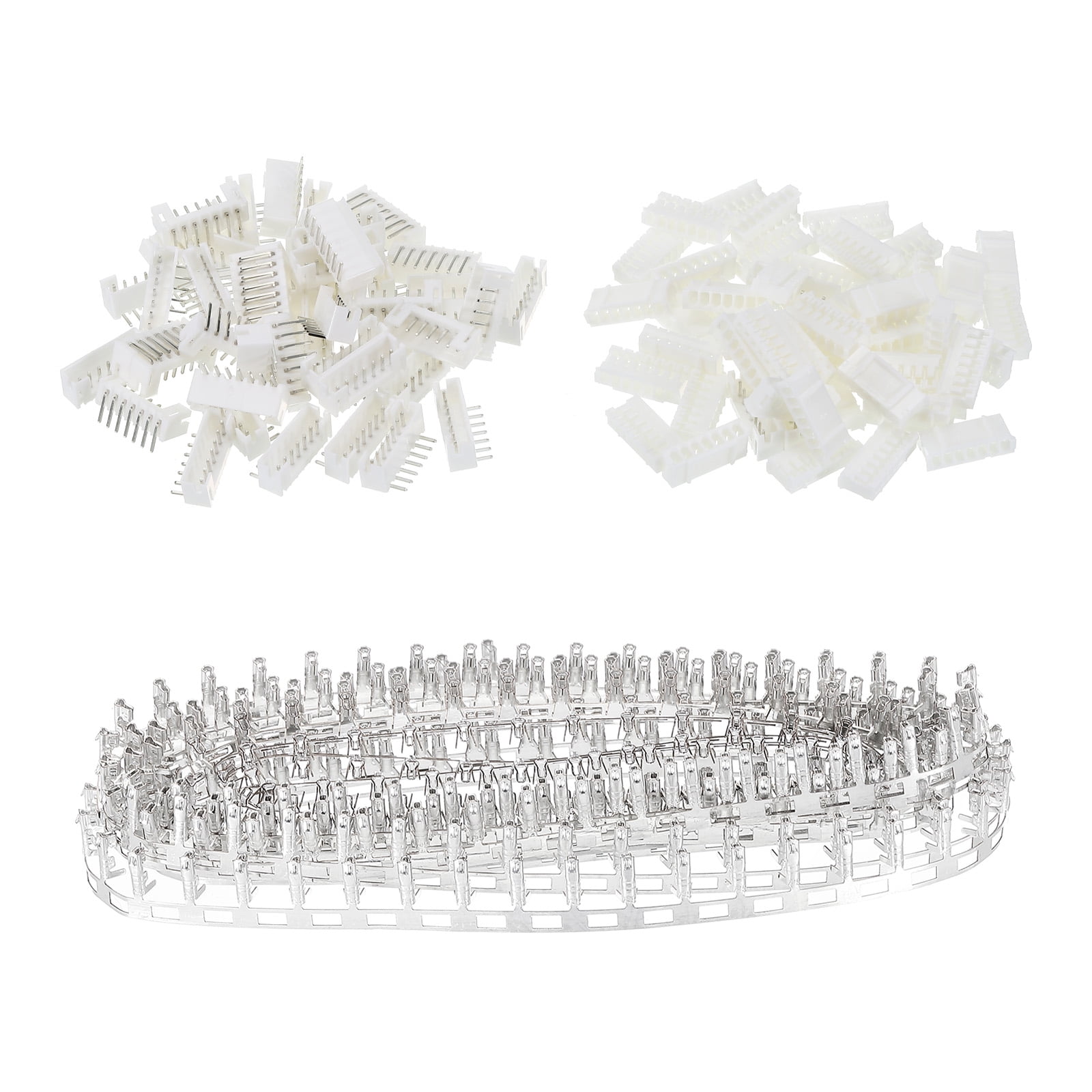 2mm Pitch Connector Kit 7 Pin Male Female Header Right Angle Pin Socket ...