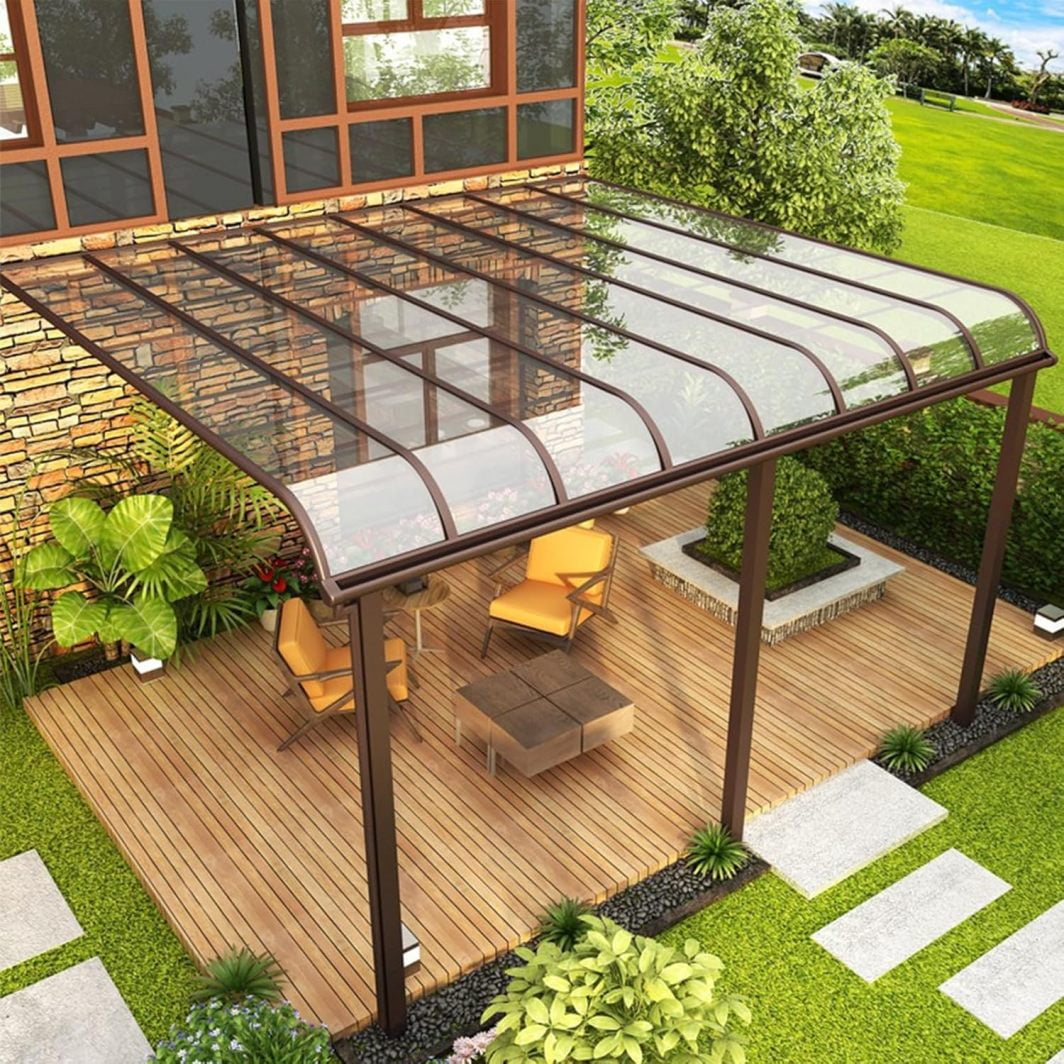 2mm Polycarbonate Transparent Plastic Sheet Plastic Roof Panel,Weather ...