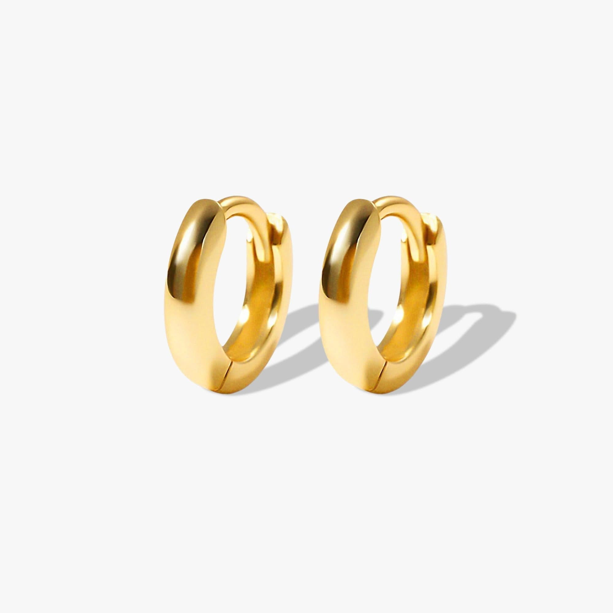 2mm Width Simple Plain Cartilage Hoop Earrings - Walmart.com