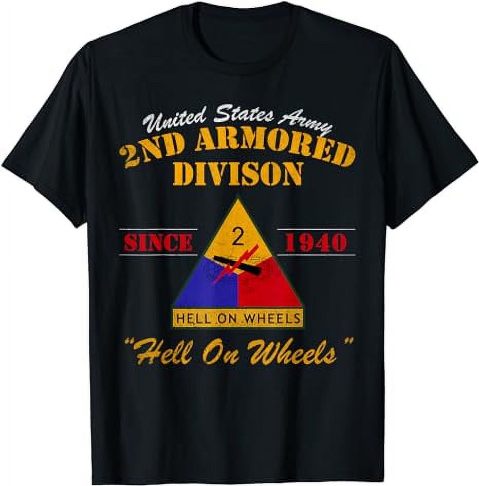 2nd Armored Division T-Shirt - Walmart.com