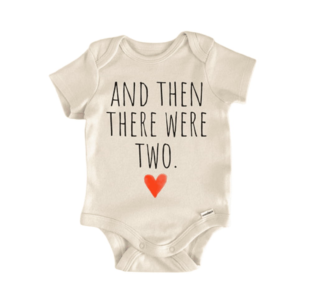2nd Baby Pregnancy Announcement - Baby Boy Girl Clothes Infant Bodysuit ...