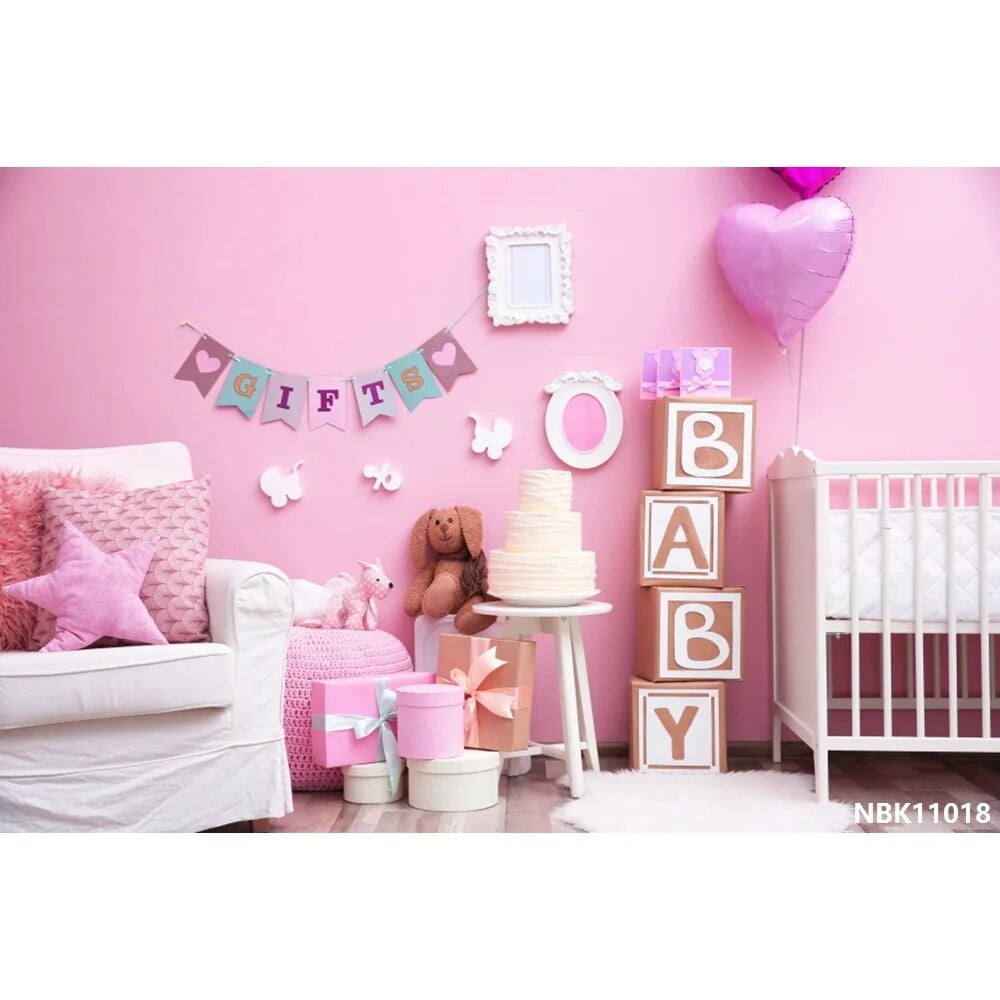 2nd Birthday Photophone Cart Candy Bar Gifts Bear Photography Backdrops ...