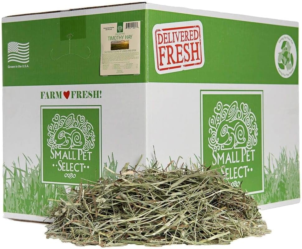 2nd Cutting Perfect Blend Timothy Hay Pet Food for Rabbits, Guinea Pigs ...