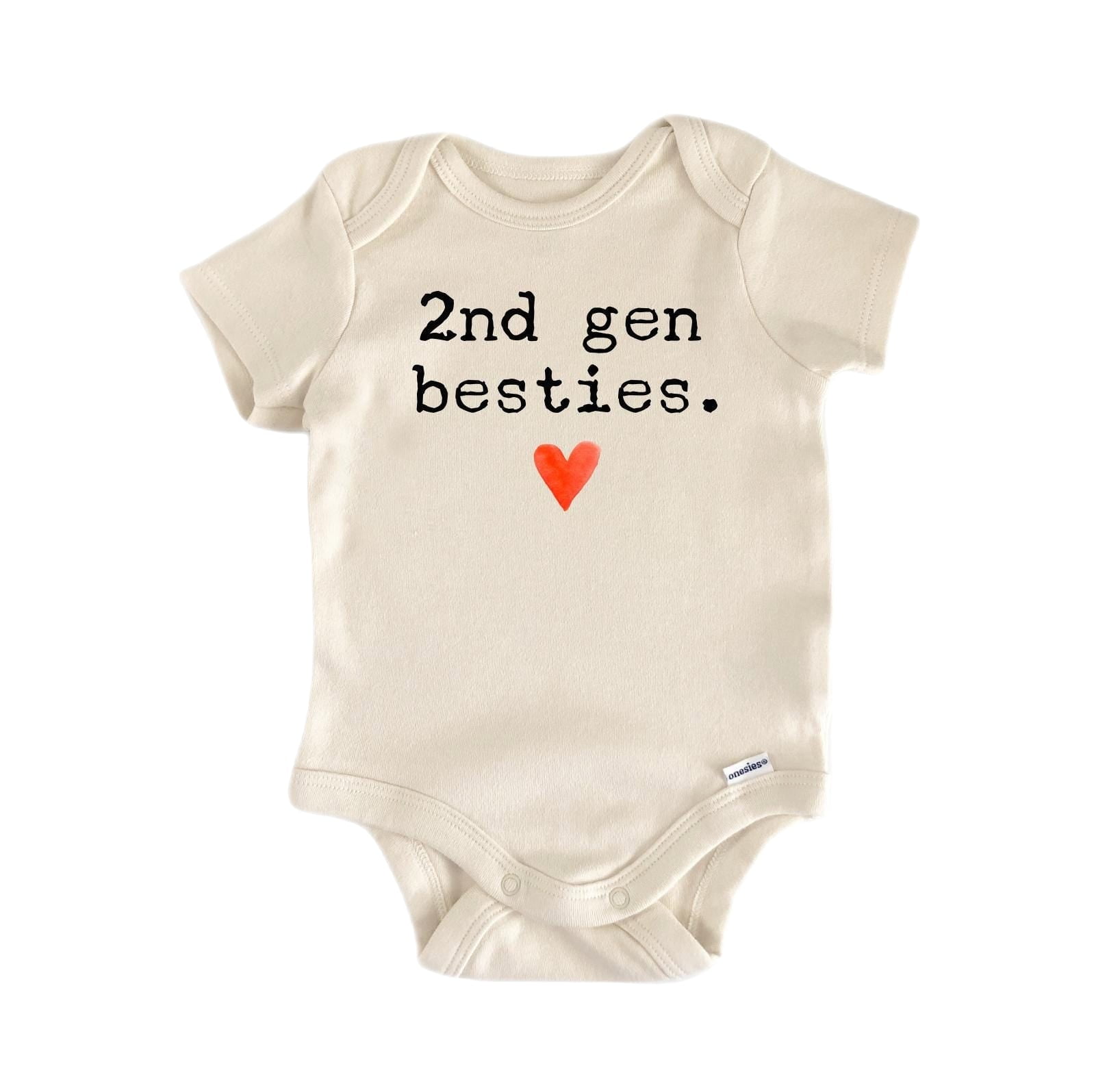 2nd Generation Best Friends - Baby Boy Girl Clothes Infant Bodysuit ...
