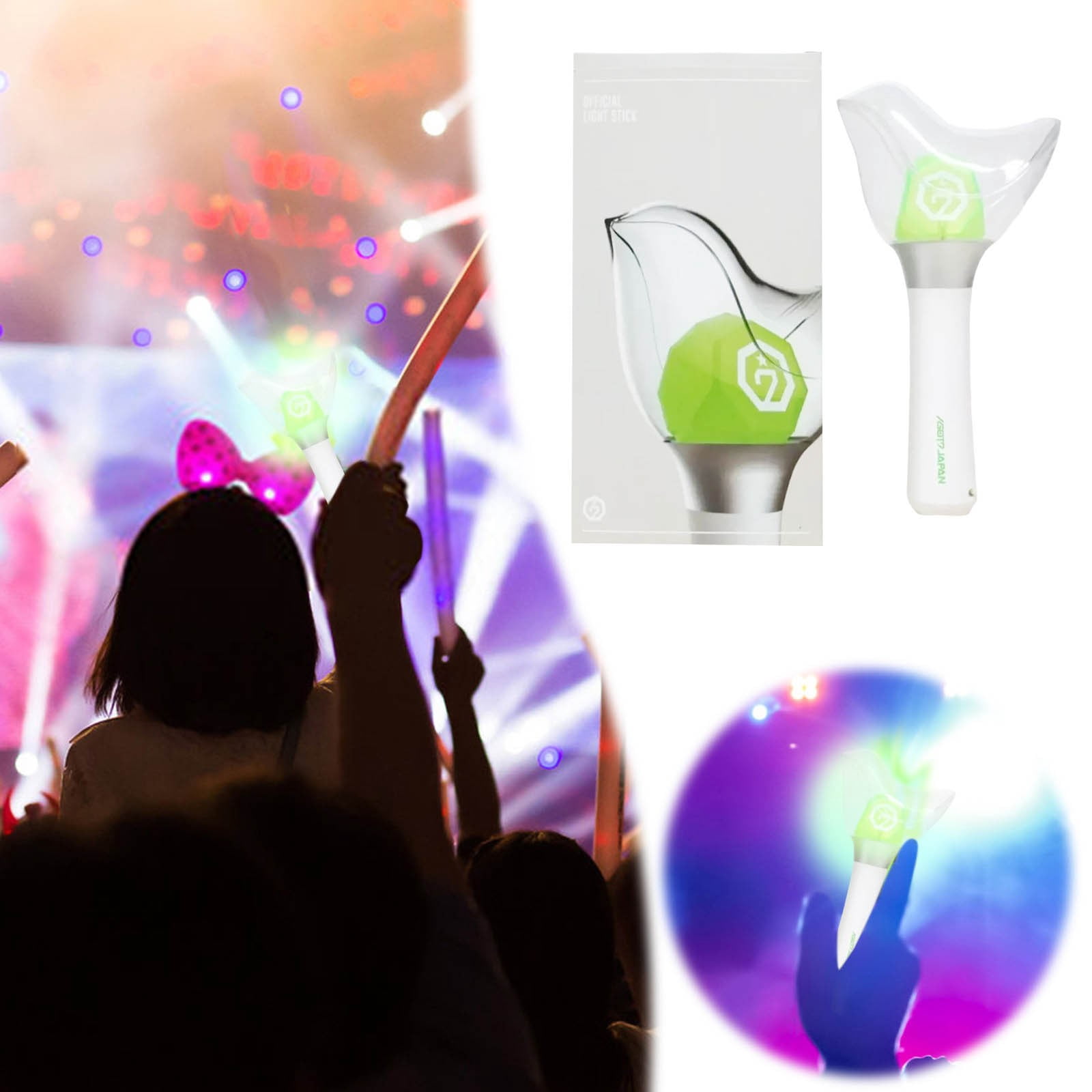 2nd Generation Concert Light Stick LED Glow Sticks For Concerts Parties ...