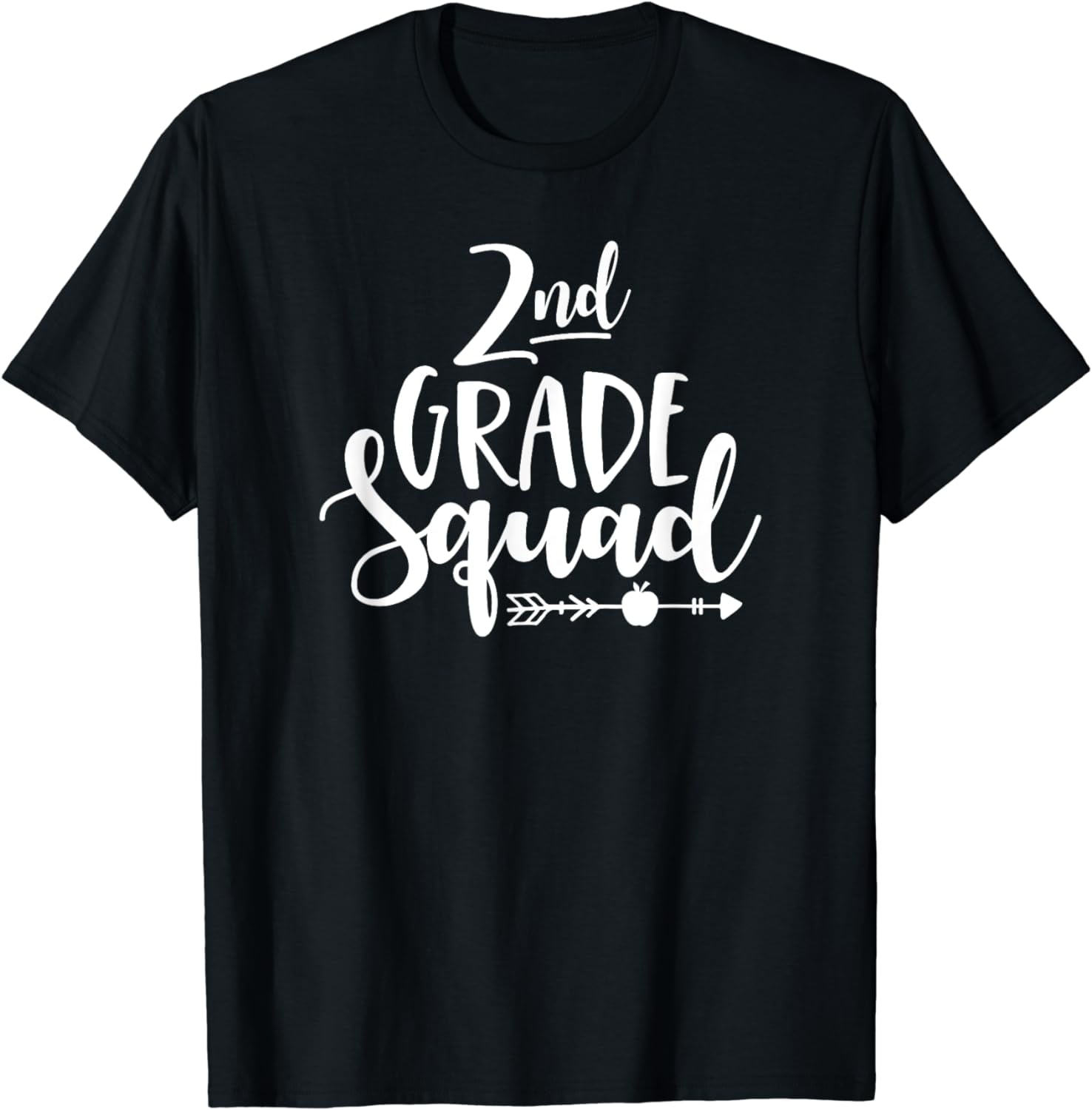 2nd Grade Squad Teacher Shirt for Men Women Arrow Cute Funny - Walmart.com