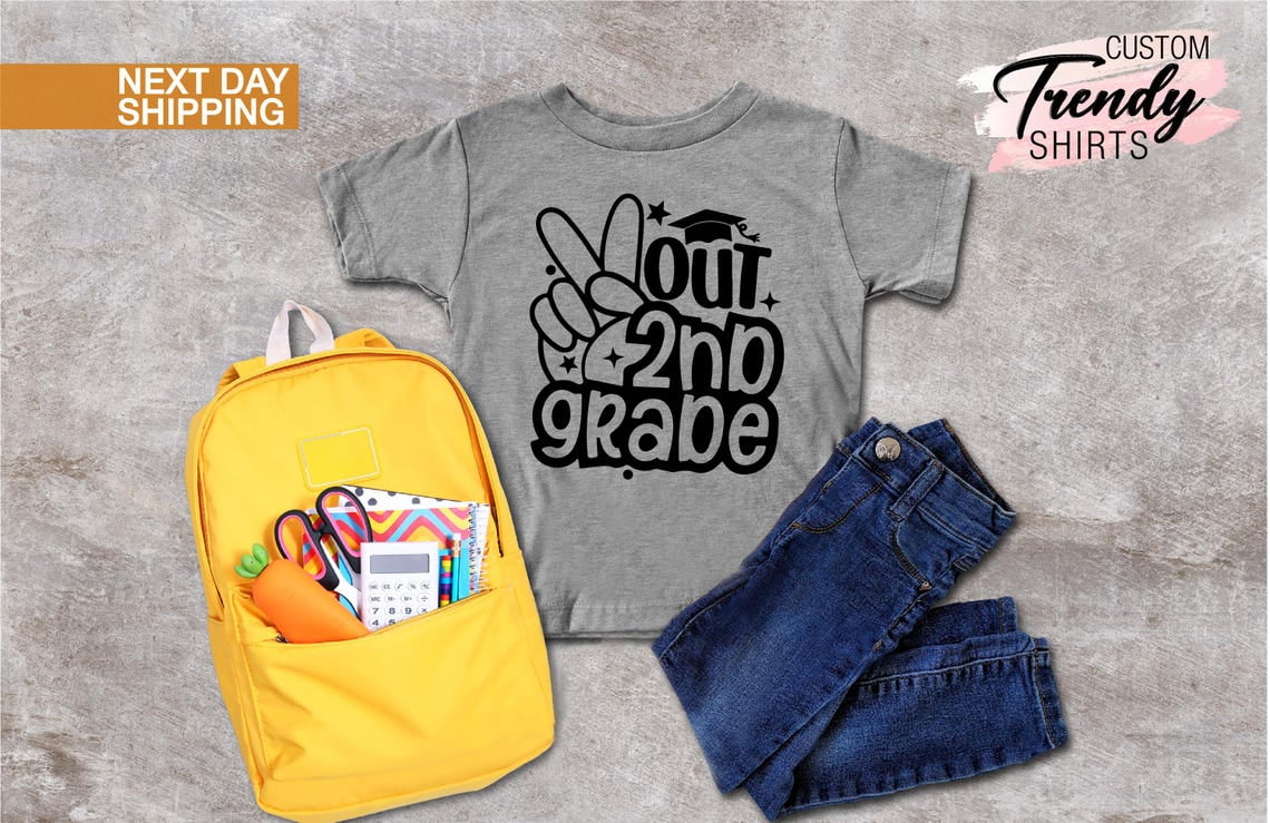 2nd Grade T-Shirt,Second Grade Graduation,2nd Grade Party,2nd Grade ...