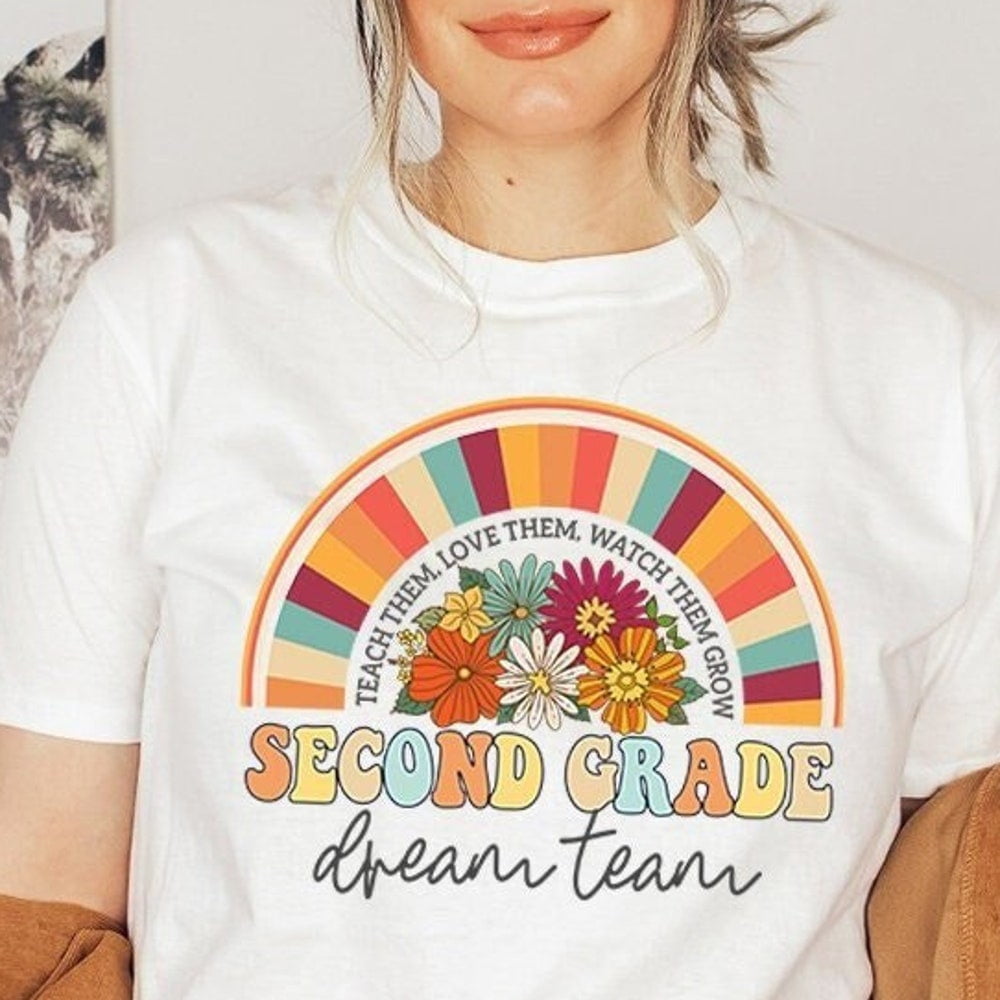 2nd Grade Teacher Shirt, Second Grade Teacher Shirt, 2nd Grade Shirt ...
