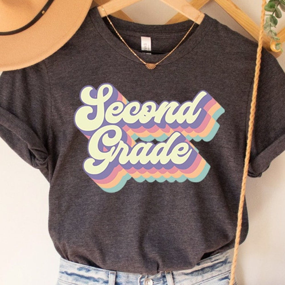 2nd Grade Teacher Shirt, Second Grade Teacher Shirt, 2nd Grade Shirt ...