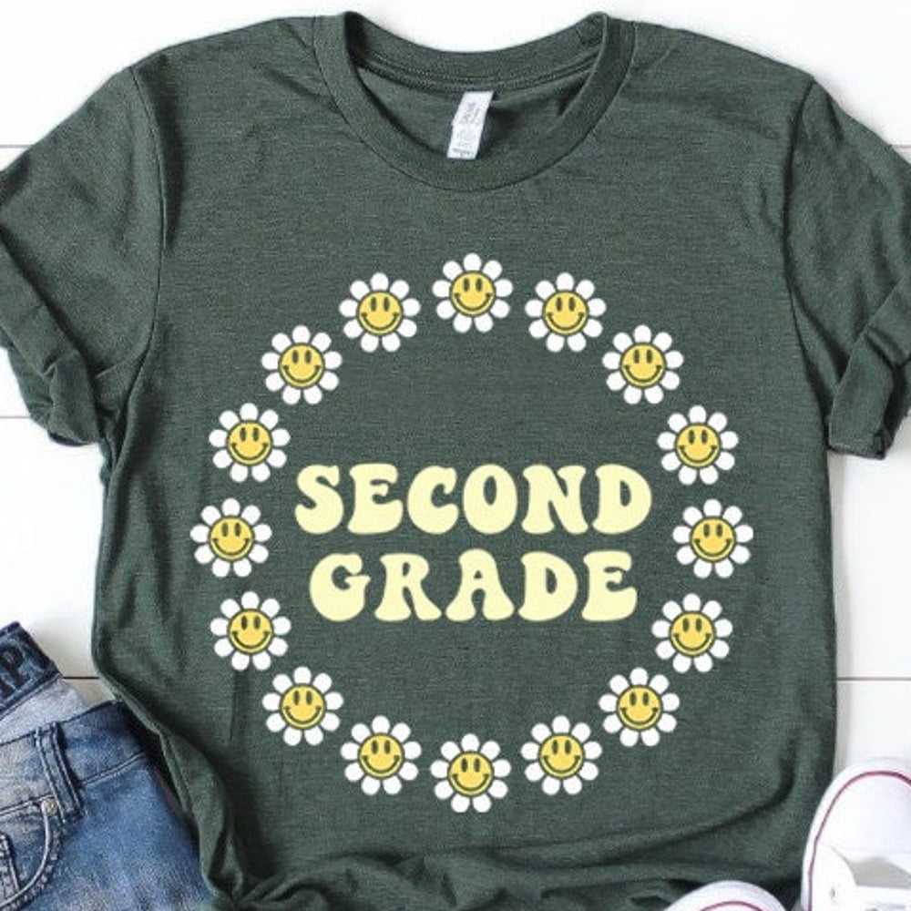 2nd Grade Teacher Shirt, Second Grade Teacher Shirt, 2nd Grade Shirt ...